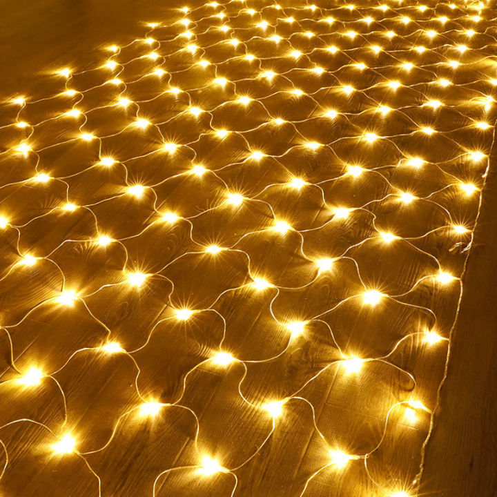 96LED String Lights Net Christmas Lights Outdoor Waterproof And ...