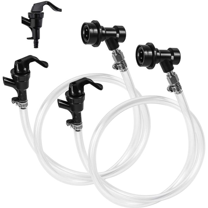 (EMGD) 3Ft Beer Line Assembly, Ball Lock Disconnect Liquid Tubing ...