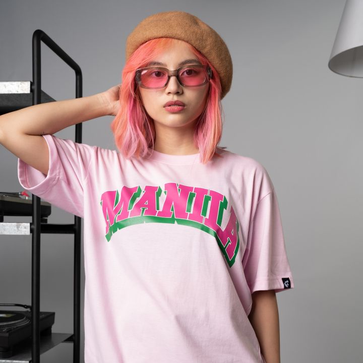TEAM MANILA MANILA SUGAR TSHIRT PINK | Lazada PH