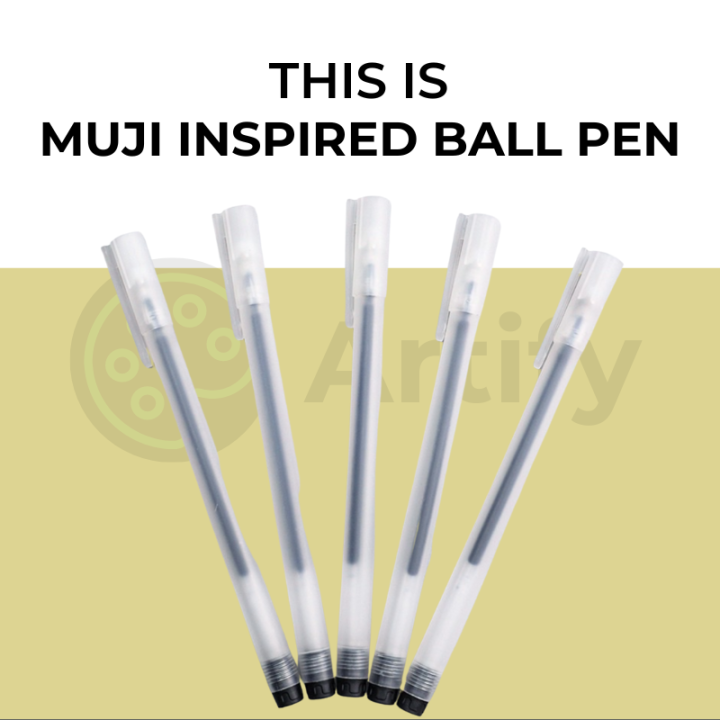 Muji INSPIRED Ballpen Gel Pen Gel Ball pen | Lazada PH