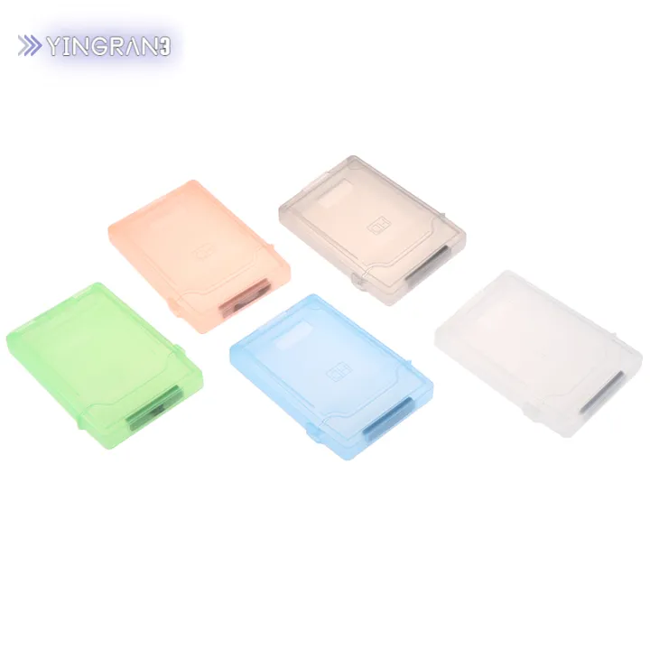 YINGRAN3 2.5'' IDE SATA HDD Hard Drive Disk Plastic Storage Box Case ...