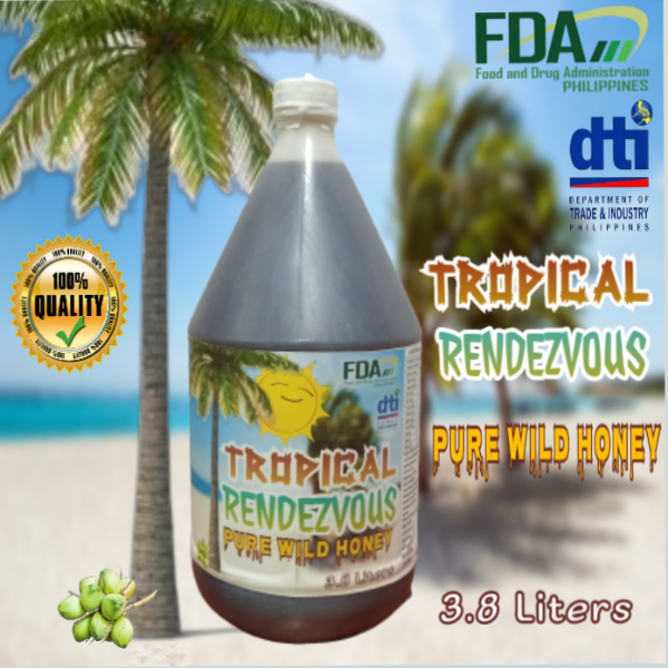 3.8 Liters FDA Approved Wild 100% Pure Honey Bee Organic From Davao ...