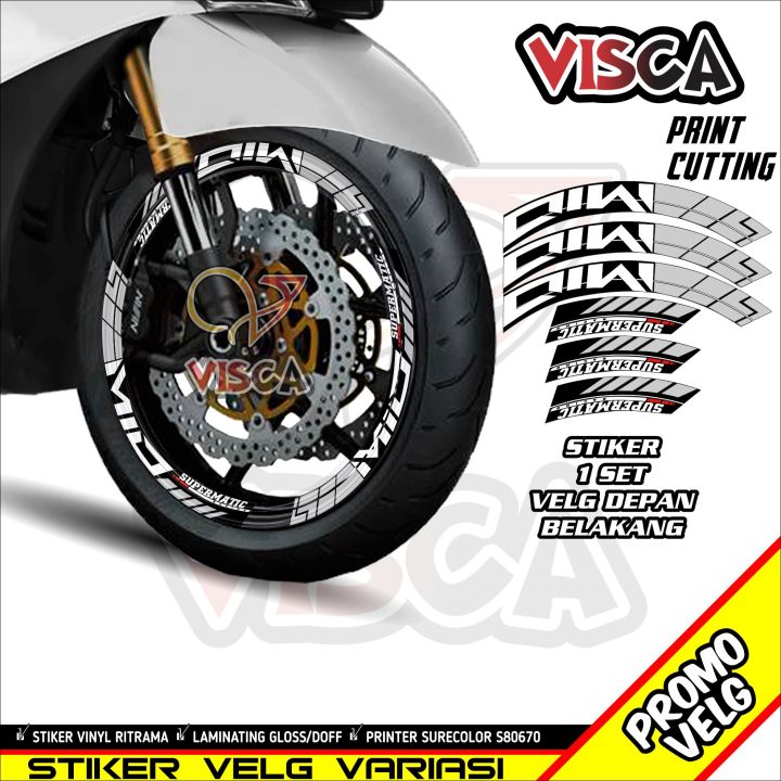Stiker Velg List Velg Motor Stiker Velg Yamaha Mio | Lazada Indonesia