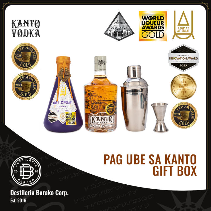 Pag-Ubeg Sa Kanto Cocktail Starter Set | Destileria Barako | 700ml | 43 ...