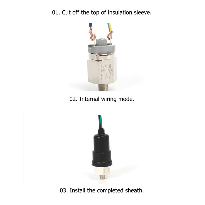 Pressure Control Switch Diaphragm Type Adjustable Pneumatic ...
