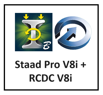 STAAD Pro V8i & RCDC V8i FULL VERSION | LIFETIME USE | NO EXPIRY | COMES IN A USB FLASH DRIVE ...