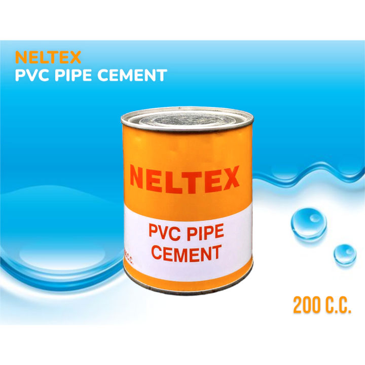NELTEX PVC CEMENT SOLVENT 100CC 200CC 400CC (Sold per can) | Lazada PH