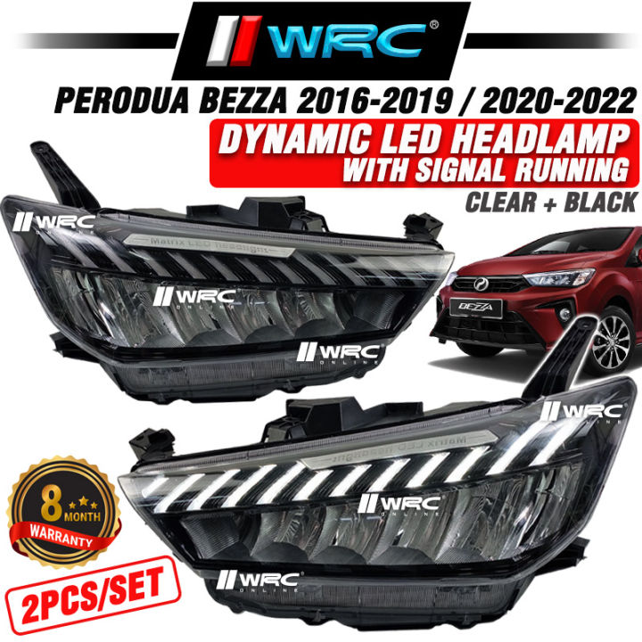 Perodua Bezza 2016 - 2019 / 2020 - 2022 Dynamic Led Headlamp With ...