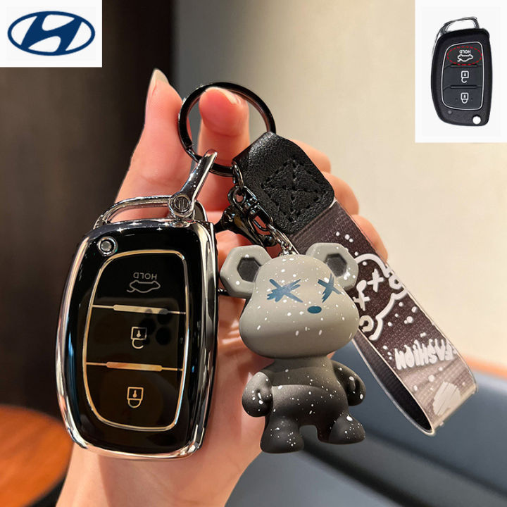 Hyundai Car key remote case for i20 IX25 IX35 IX45 i10 elantra sonata ...