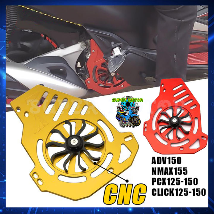 CNC Radiator Cover For Motor Universal Fan Model ADV150 NMAX155 PCX125 ...
