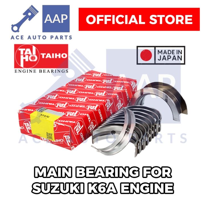 Taiho Main Bearing for Suzuki Multicab/Transformer K6A Engine | Lazada PH