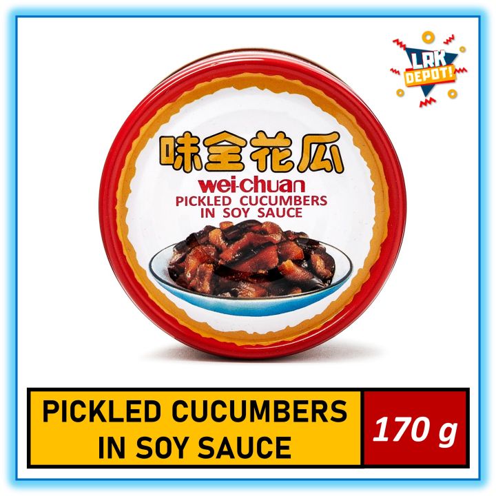 Wei Chuan Pickled Cucumber in Soy Sauce 170g (Wei-Chuan Canned) | Lazada PH