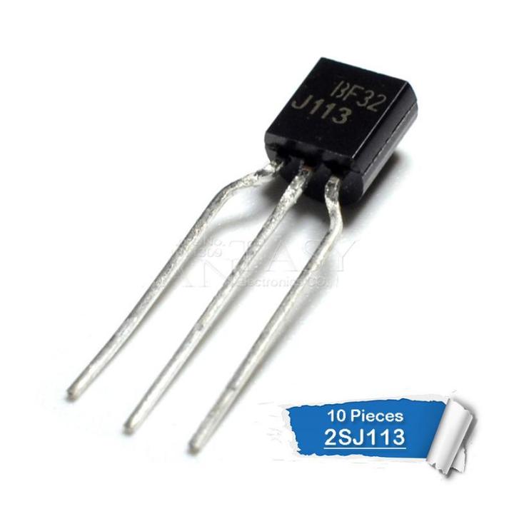 10ชิ้น J113ถึง-92 2SJ113 N-Channel JFET สวิตช์ทรานซิสเตอร์ต้นฉบับใหม่ ...