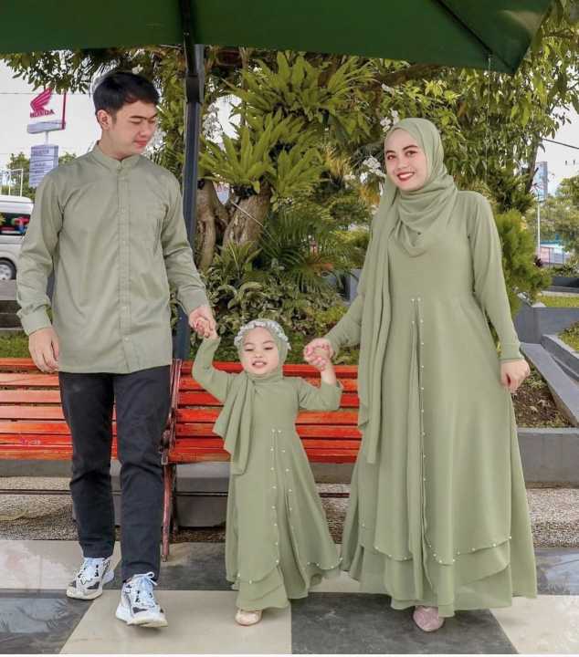 JD CP FAMILY ANNISA FASHION PAKAIAN COUPLE PASANGAN AYAH IBU DAN ANAK ...