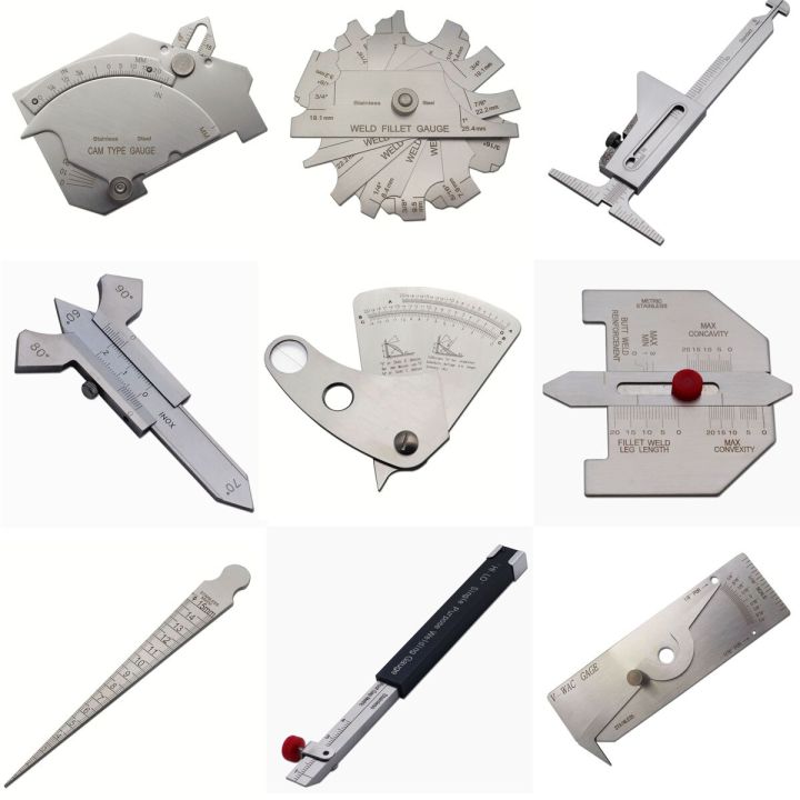 Welding Gauge Inspection Gage Weld Seam Bead Fillet Crown Test Ulnar ...