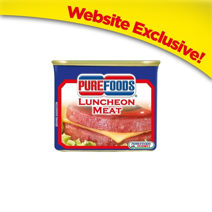 Purefoods Luncheon Meat 340g | Lazada PH