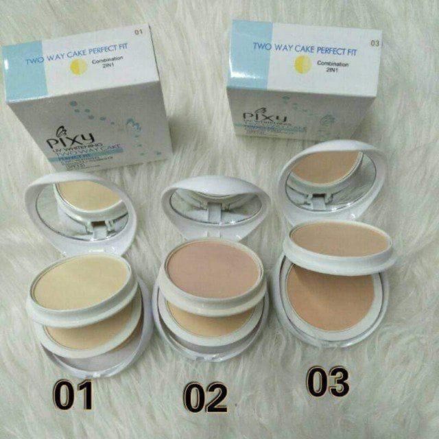 PIXY 2 in 1 COMPACT POWDER | Lazada