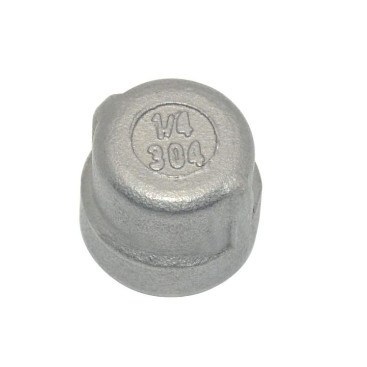 OKDEALS Corrosion Resistance Pipe End Cap Fitting 304 Stainless Steel ... OKDEALS Corrosion Resistance Pipe End Cap Fitting 304 Stainless Steel ...