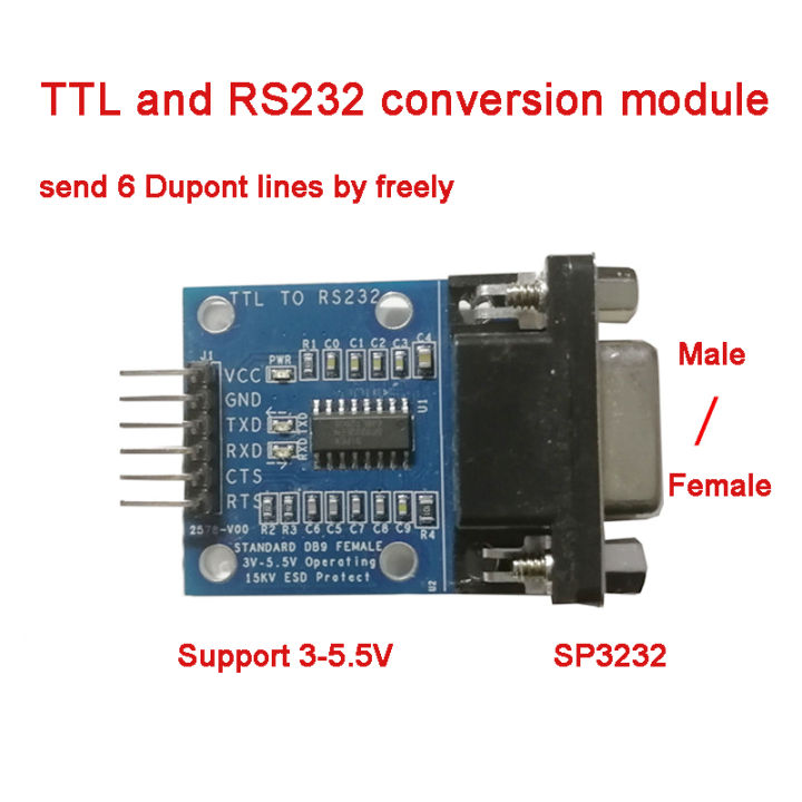【Best-Selling】 Serial Port Level Conversion Sp3232 Ttl To Rs232 Mutual ...