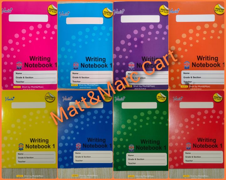 VANDA K12 Writing Notebook 1 for kinder bigger size (SOLD PER PIECE ...