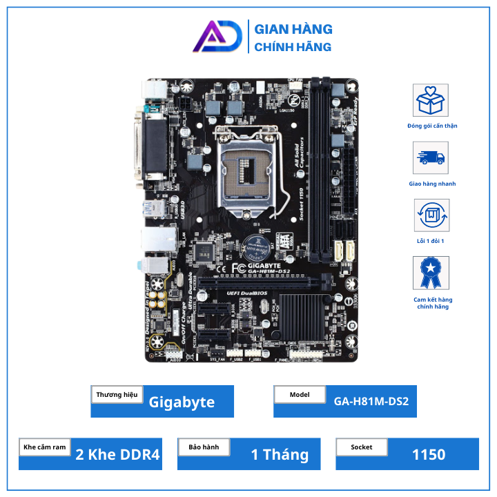 Mainboard H81 Gigabyte, Asus, Asrock Socket 1105 Bo Mạch Chủ Máy Tính ...