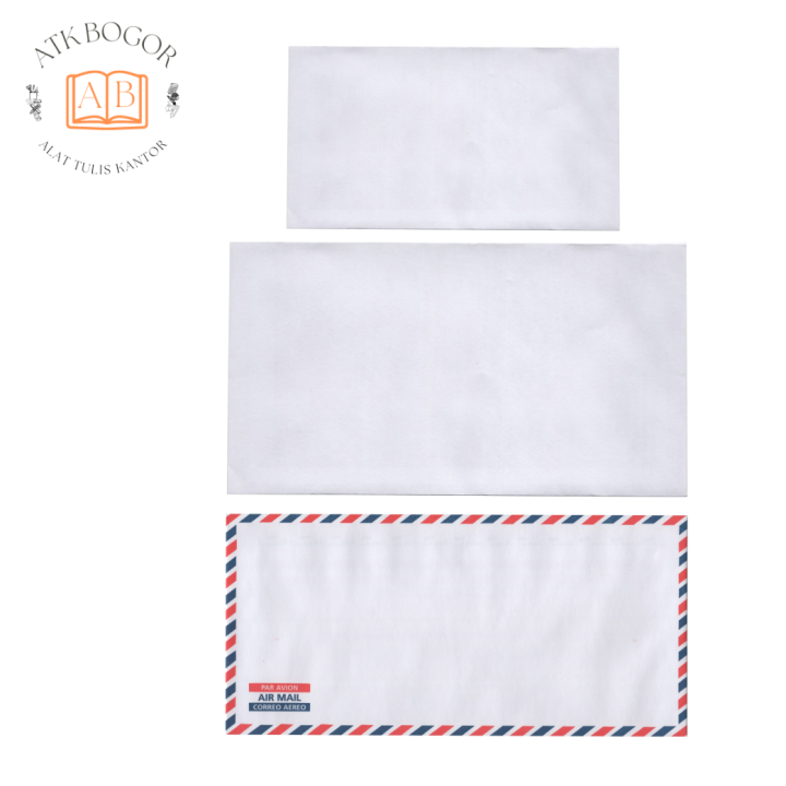 Paperline Amplop Putih / Air Mail / Banknote | Lazada Indonesia