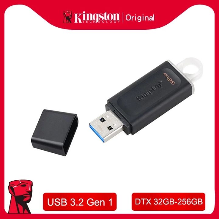 Flash Drive KINGSTON DATA TRAVELER EXODIA DTX USB 3.2 Black 32GB | Lazada.co.th