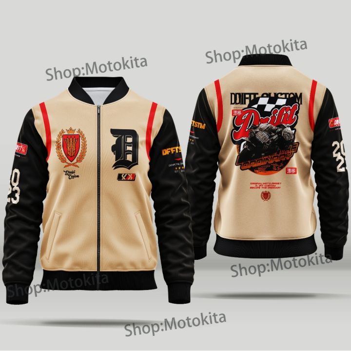 Bomber Jacket Mens Sublimation Jersey Printed Long Sleeve New Design ...