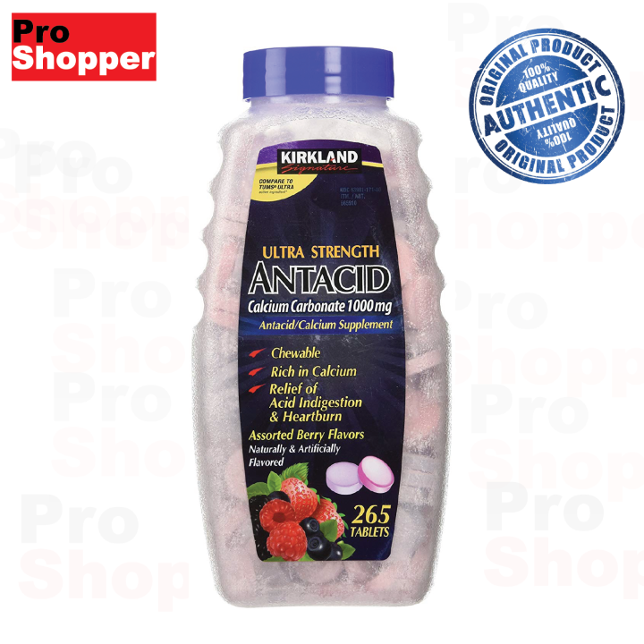 Kirkland Antacid 1000mg -Tums Alternative | Lazada PH