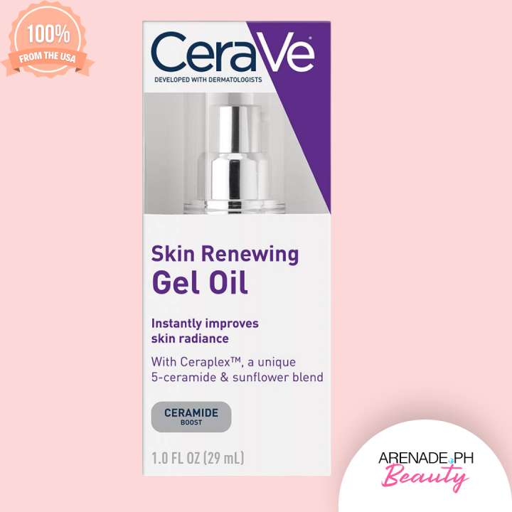 CeraVe Skin Renewing Gel Oil with Ceraplex, (1 fl oz /29 ml) | Lazada PH