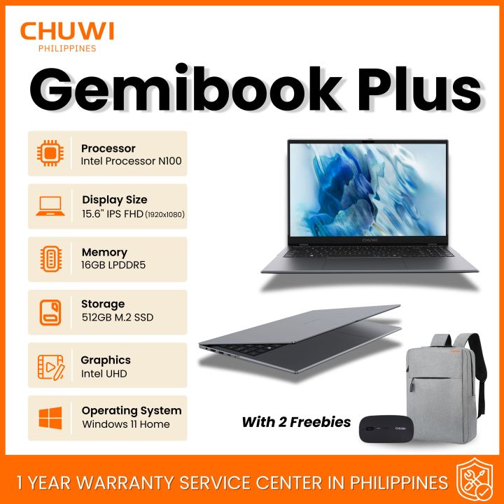 Chuwi GemiBook Plus Intel Processor N100 / Laptop / Computer Laptop ...