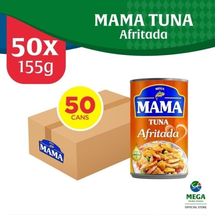 MAMA Tuna Flakes Afritada 155g by 50s | Lazada PH