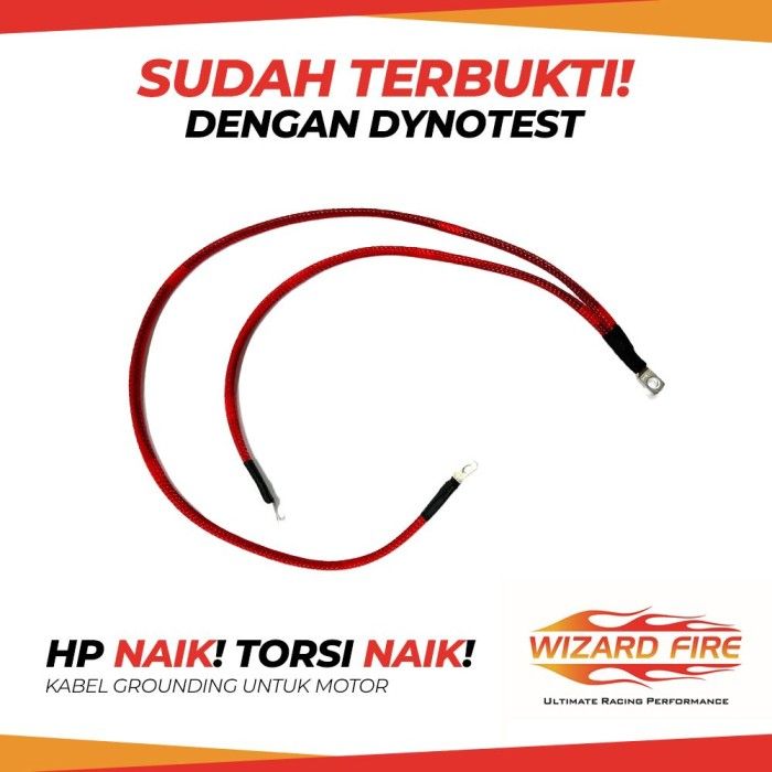 Wizard Fire Kabel Grounding Motor | Lazada Indonesia