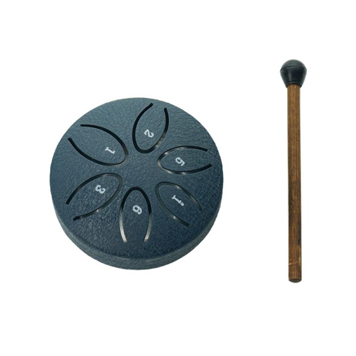 Rain Drum for Outside, Steel Tongue Drum 6 Notes 3 Inches Chakra Tank ...