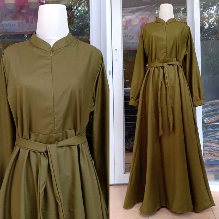 GAMIS POLOS DEWASA . MODEL TANGAN MANSET. TOYOBO IMPORT | Lazada Indonesia