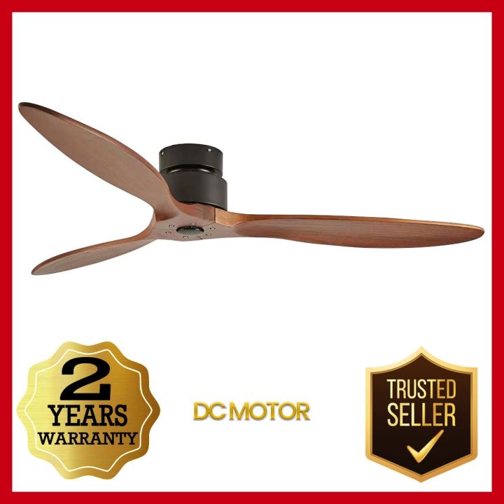 MYKE HC3039 Ceiling Fan (White-42) (Black-56) (No Lamp) (2 yrs Warranty ...