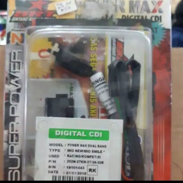 Cdi brt racing mio power max mio new | Lazada Indonesia