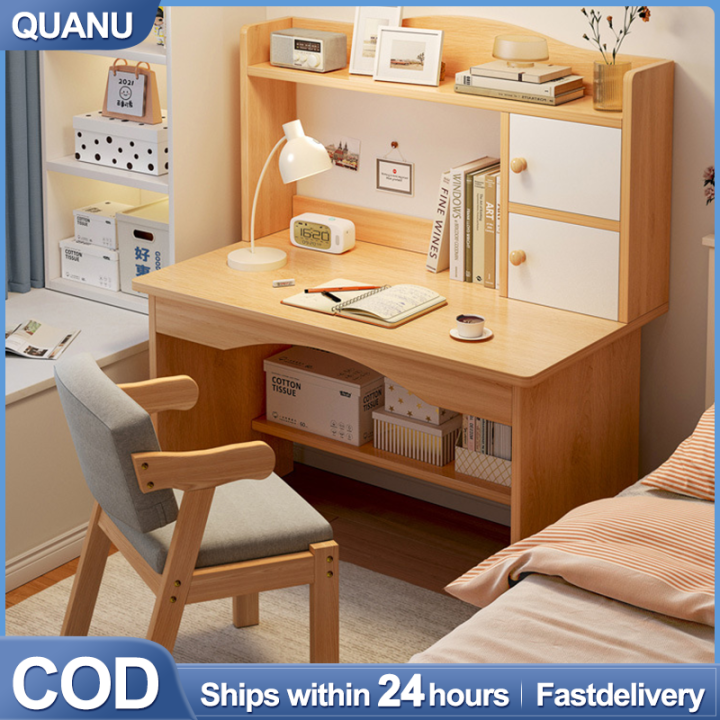 QUANU-Meja belajar Computer Study Table With Book Shelf Office Writing ... QUANU-Meja belajar Computer Study Table With Book Shelf Office Writing ...