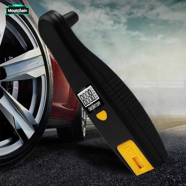 Digital Tire Pressure Gauge With Tire Tread Depth Checker Tire Tester ...