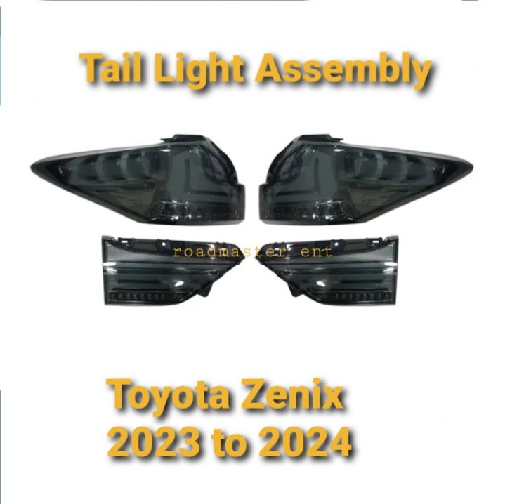 TOYOTA ZENIX 2023 to 2025 (YE-071) REAR TAIL LIGHT ASSEMBLY / BAR BRAKE ...