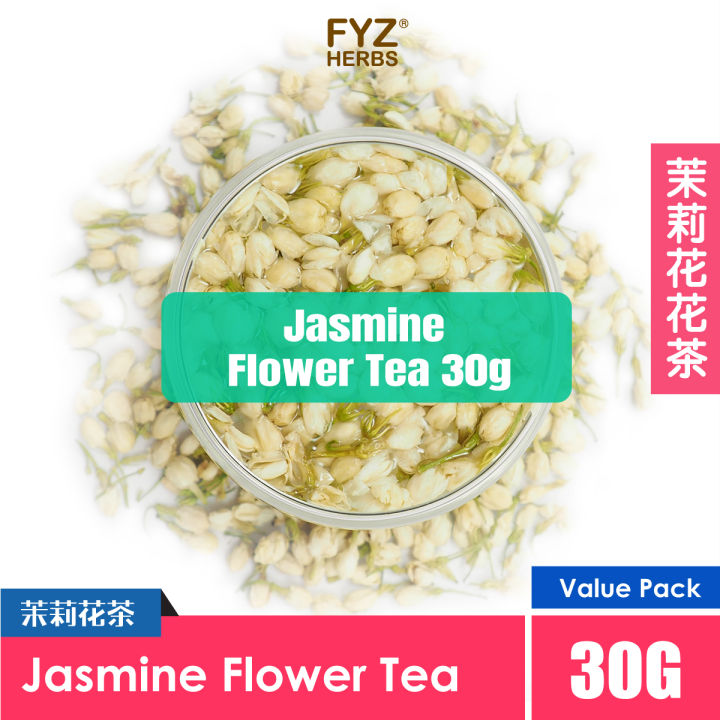 FYZ Herbs Jasmine Flower Tea 30G | 茉莉花茶 | Teh Bunga Jasmine 30G | Lazada
