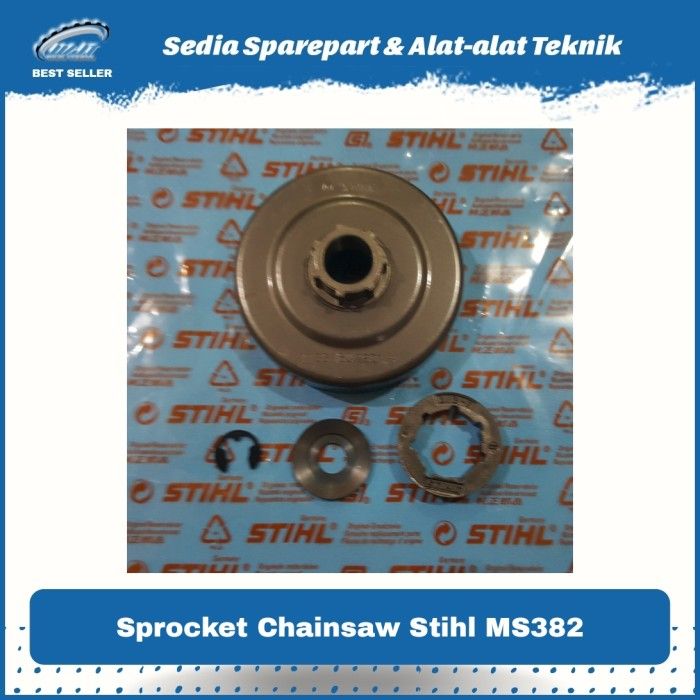 Sprocket Mesin Gergaji Senso Stihl Chainsaw Stihl MS382 Original 100% ...