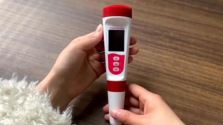 Four in One ph Meter ec Multifunctional tds Water Quality Test Pen ...