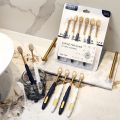 6PCS Soft Toothbrush Family Pack Deep Cleaning Anti-Bleeding Wide Head ...