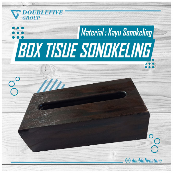 Tempat tissue Kotak Tissue tissue box Tisu Kayu Sonokeling Bergaransi ...