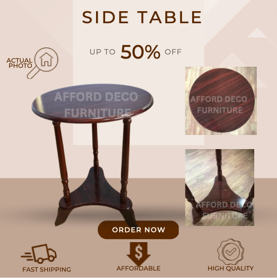Side Table / Small Round Table | Lazada PH