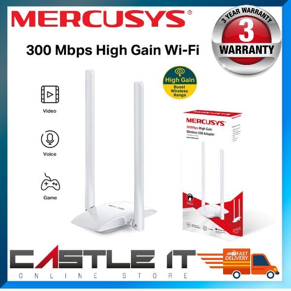 Mercusys Powered By TP-Link 2 x 5dBi High Gain USB Wifi Wireless ...
