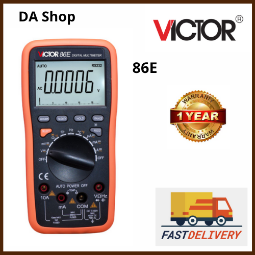VICTOR 86E Auto-Range Digital Multimeter | Lazada