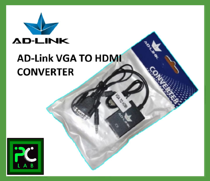Ad-Link VGA to HDMI Converter | Lazada PH