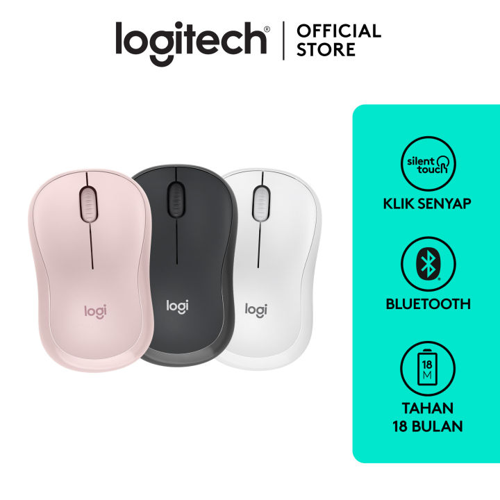 Logitech M241 Silent Bluetooth Wireless Mouse | Lazada Indonesia